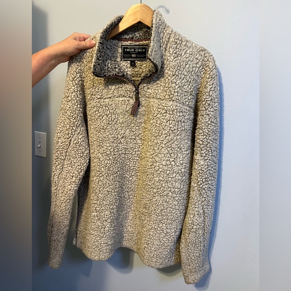 True Grit | Sweaters | True Grit Original Frosty Tipped Pullover Jacket ...